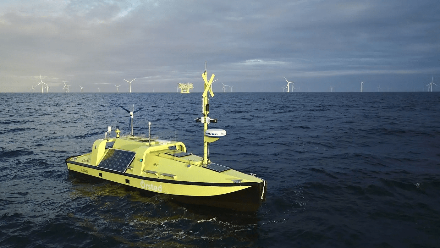 Ørsted invents and patents uncrewed surface measuring vessel