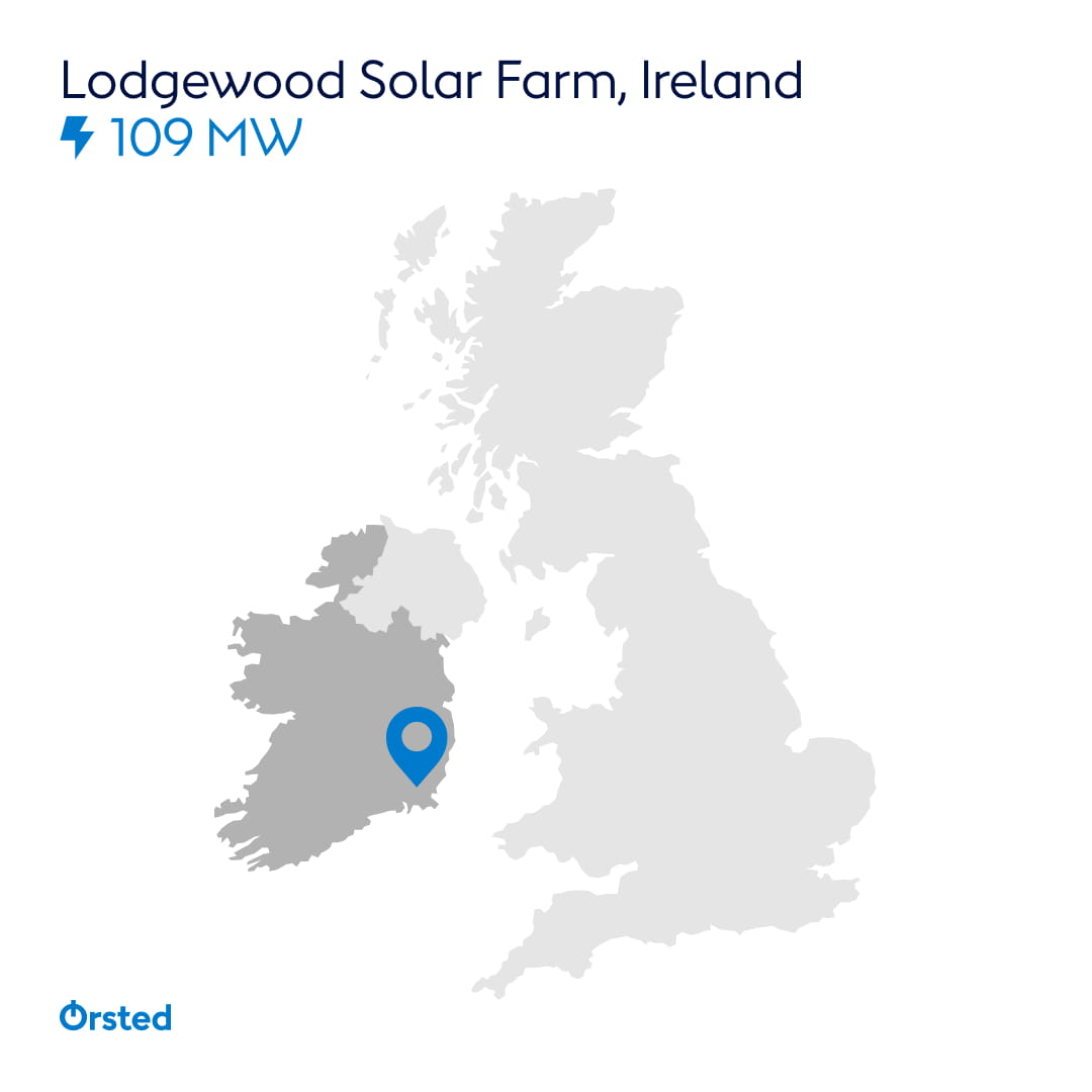 Orsted secures solar energy contract under Irish RESS 5 onshore auction
