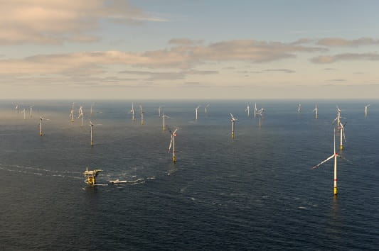 Einweihung der Offshore-Windparks Gode Wind 1 und 2