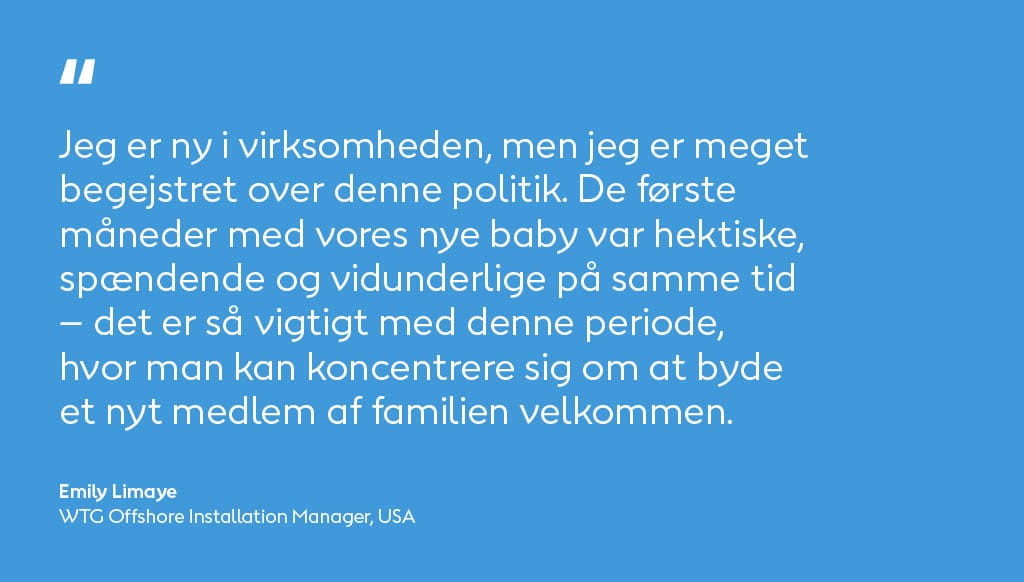 Barsel, orlov & familievenlig arbejdsplads | Ørsted