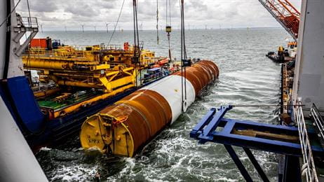 Installation of foundations completed at Burbo Bank Extension offshore ...
