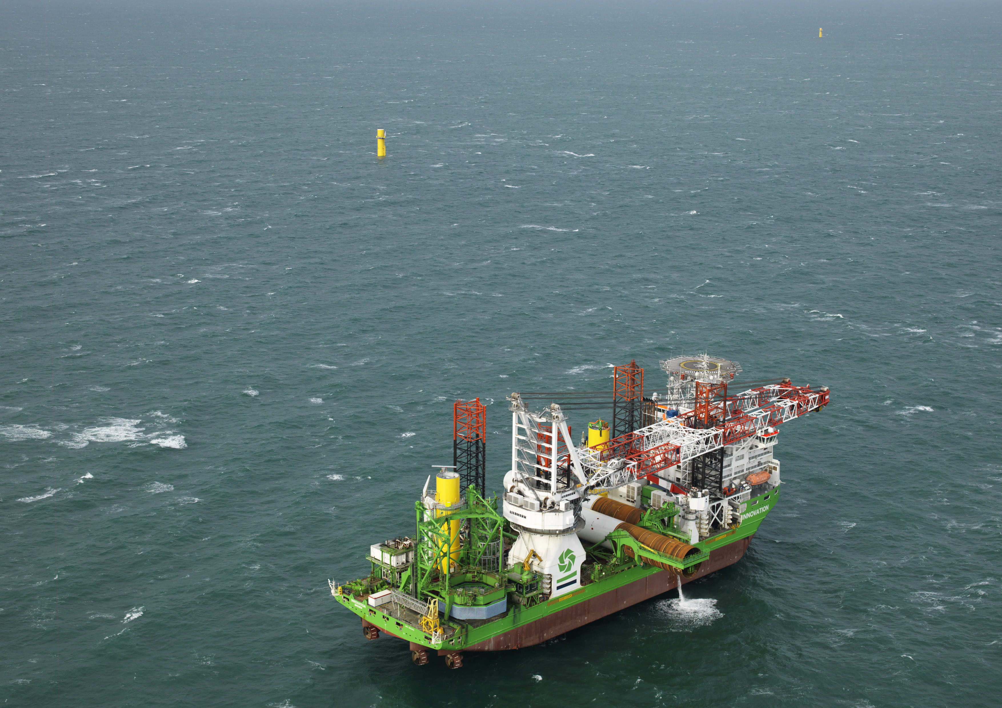 Construction starts at Ørsted's first offshore wind farm in the Netherlands