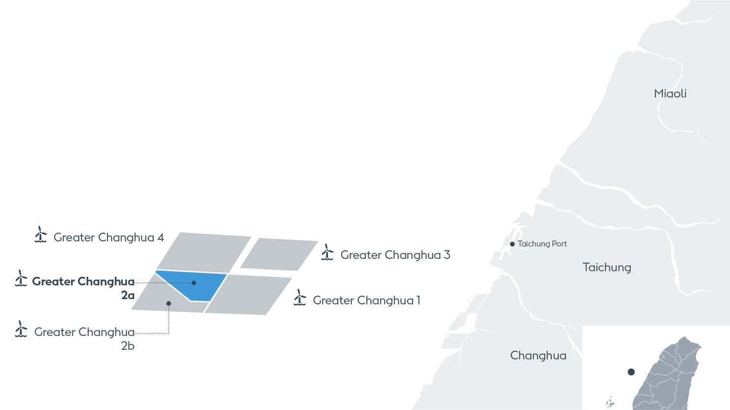 Our offshore wind projects | Ørsted Taiwan