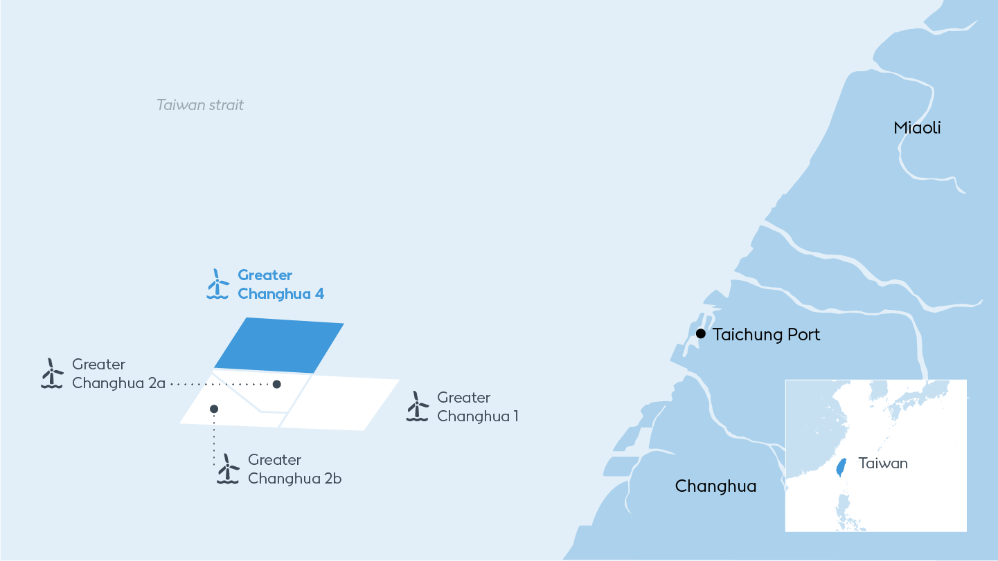 Our offshore wind projects | Ørsted Taiwan