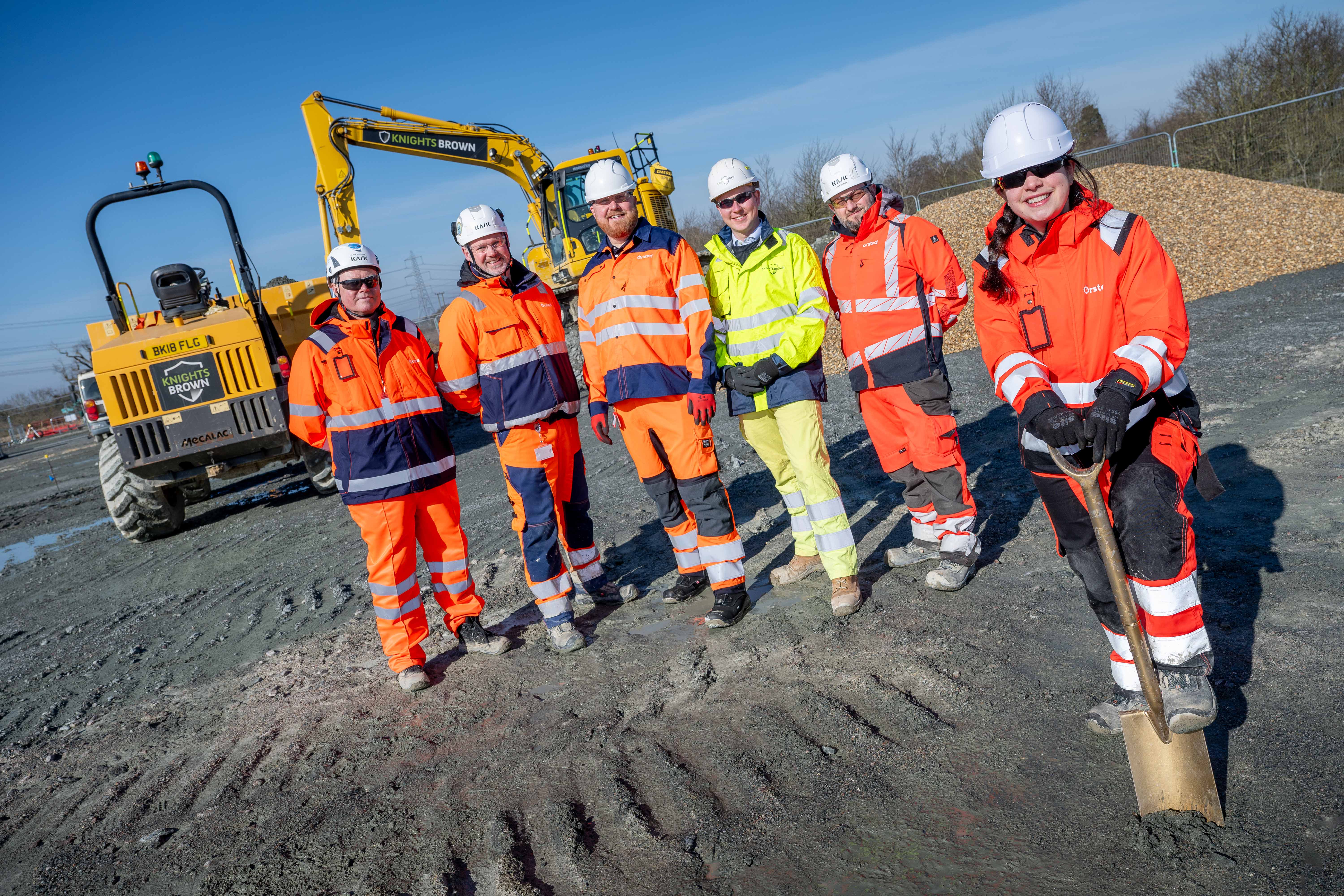 Orsted breaks ground on innovative UK battery energy storage system