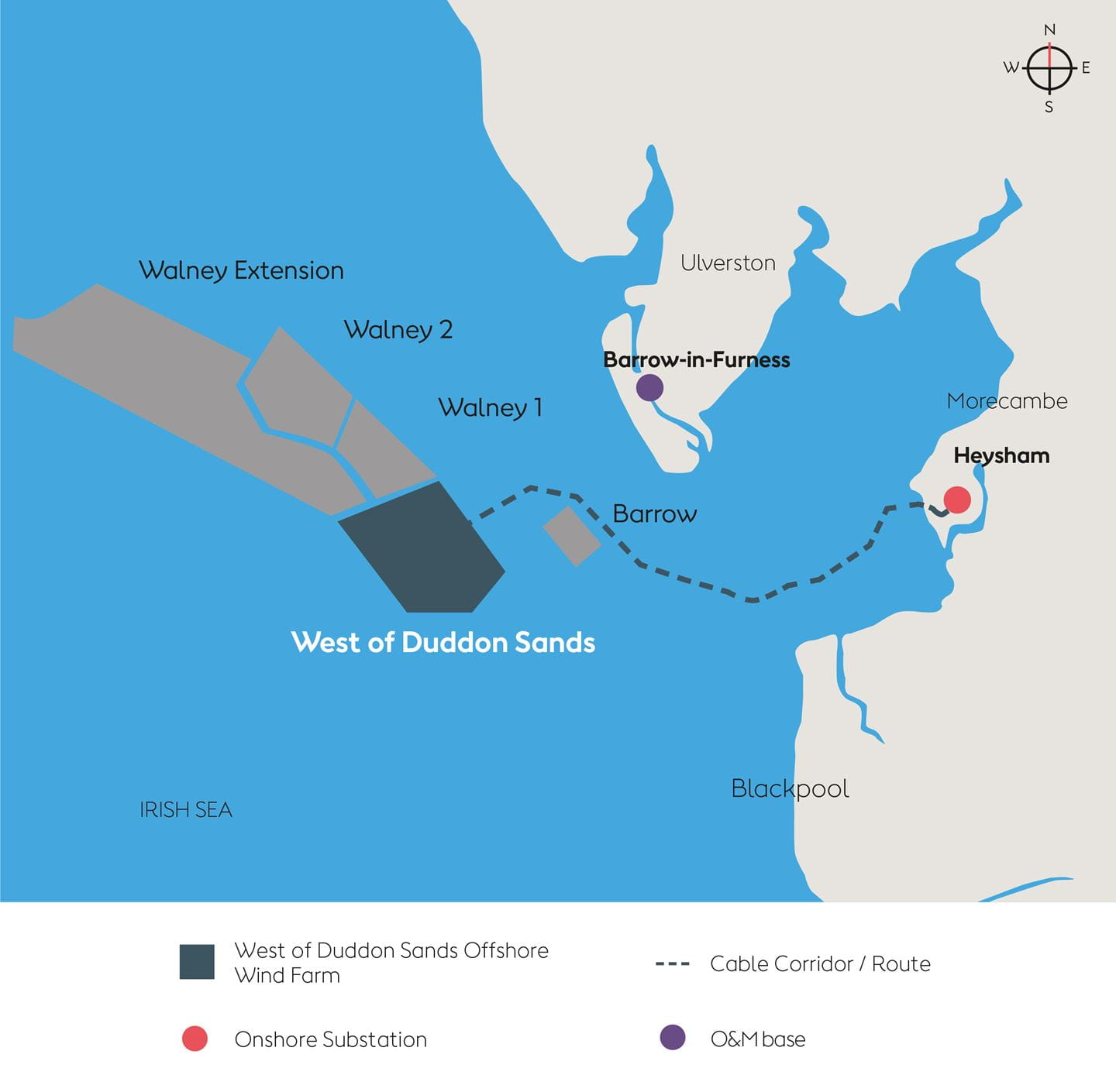 Our Offshore Wind Farms in the United Kingdom | Ørsted