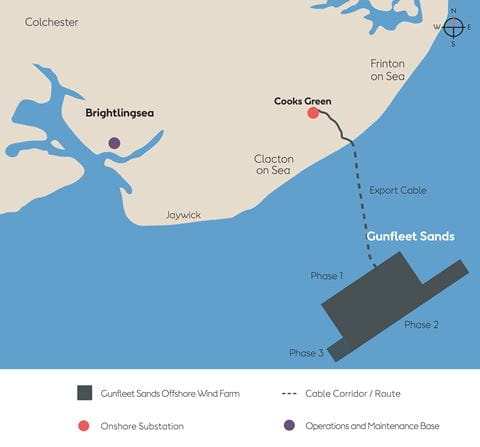Our Offshore Wind Farms in the United Kingdom | Ørsted