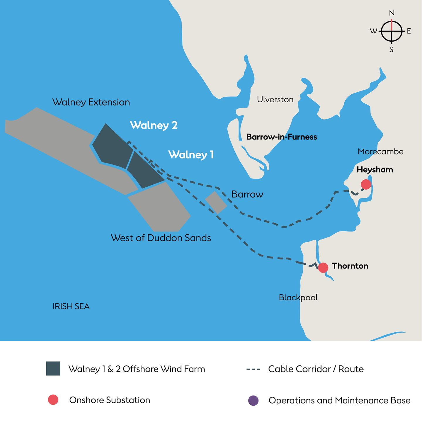 Our Offshore Wind Farms in the United Kingdom | Ørsted