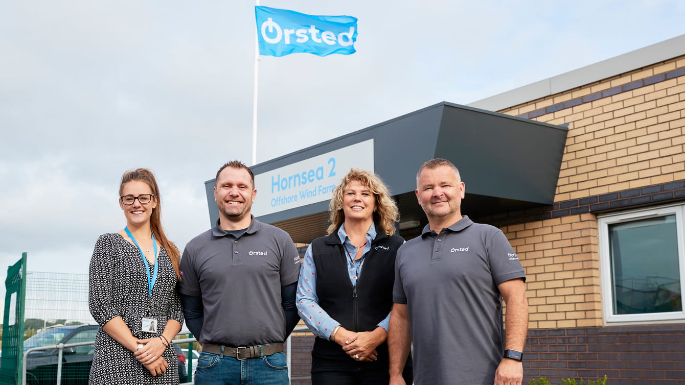 Worlds largest offshore windfarm project opens base at Humberside Airport