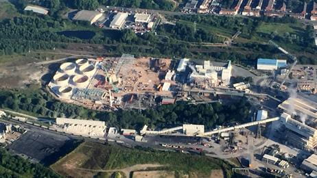 Fuld fart på opførelsen af REnescience Northwich-anlægget